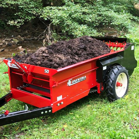 Best Compact Manure Spreader | Ground Driven And Tough